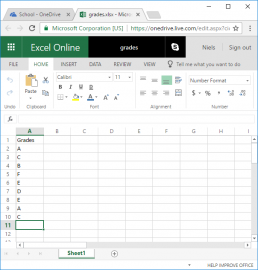 How to edit Excel files with Excel Online without installation on ...