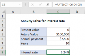 How to calculate annuity for interest rate in excel October 4, 2024 ...