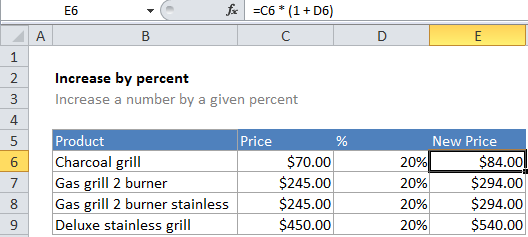 How To Increase By Percentage In Excel June 15 2022 Excel Office