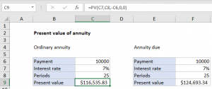 How to calculate present value of annuity in excel October 17, 2025 - Excel Office