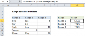 How to test a range for numbers in Excel October 10, 2025 - Excel Office