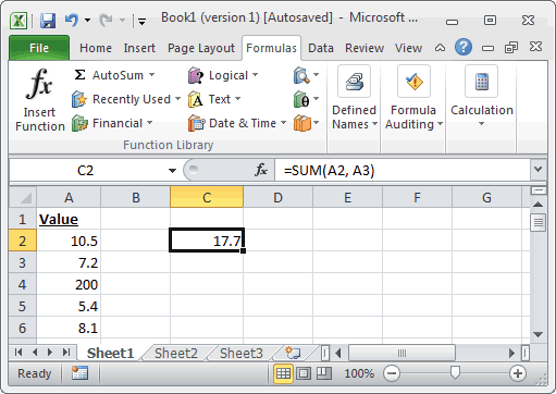 SUM function: Description, Usage, Syntax, Examples and Explanation ... SUM function: Description, Usage, Syntax, Examples and Explanation ...